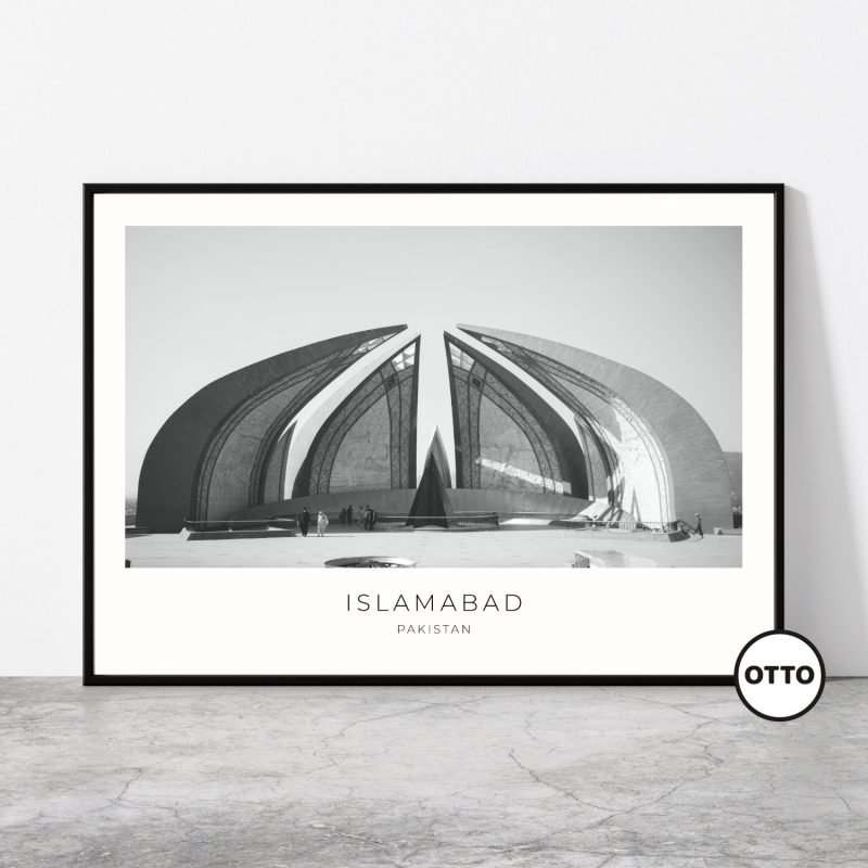 Islamabad, Pakistan Travel Poster – Otto Lind
